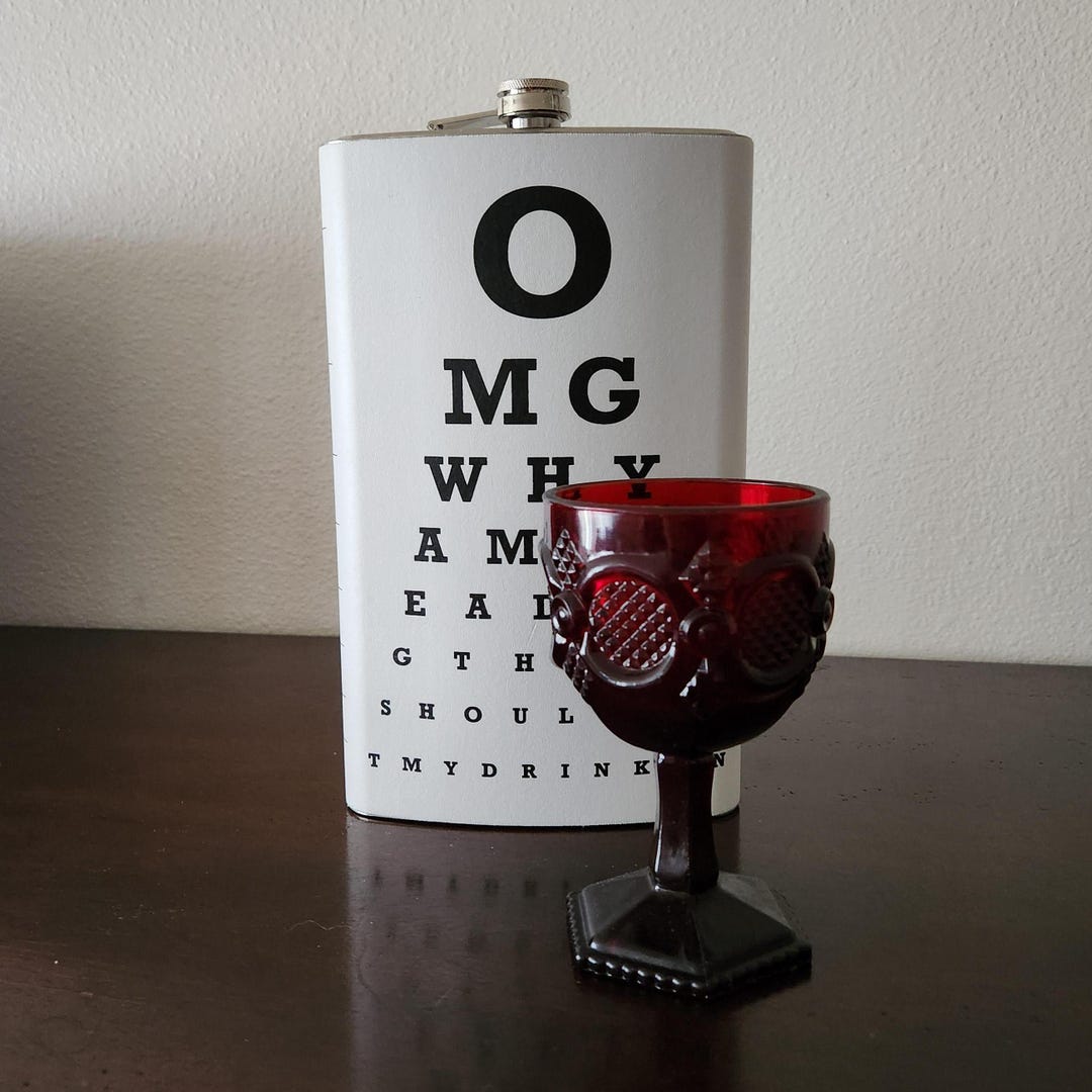 New "the Visionary Flask" Oversized Giant Stainless Steel 64 Ounce ...