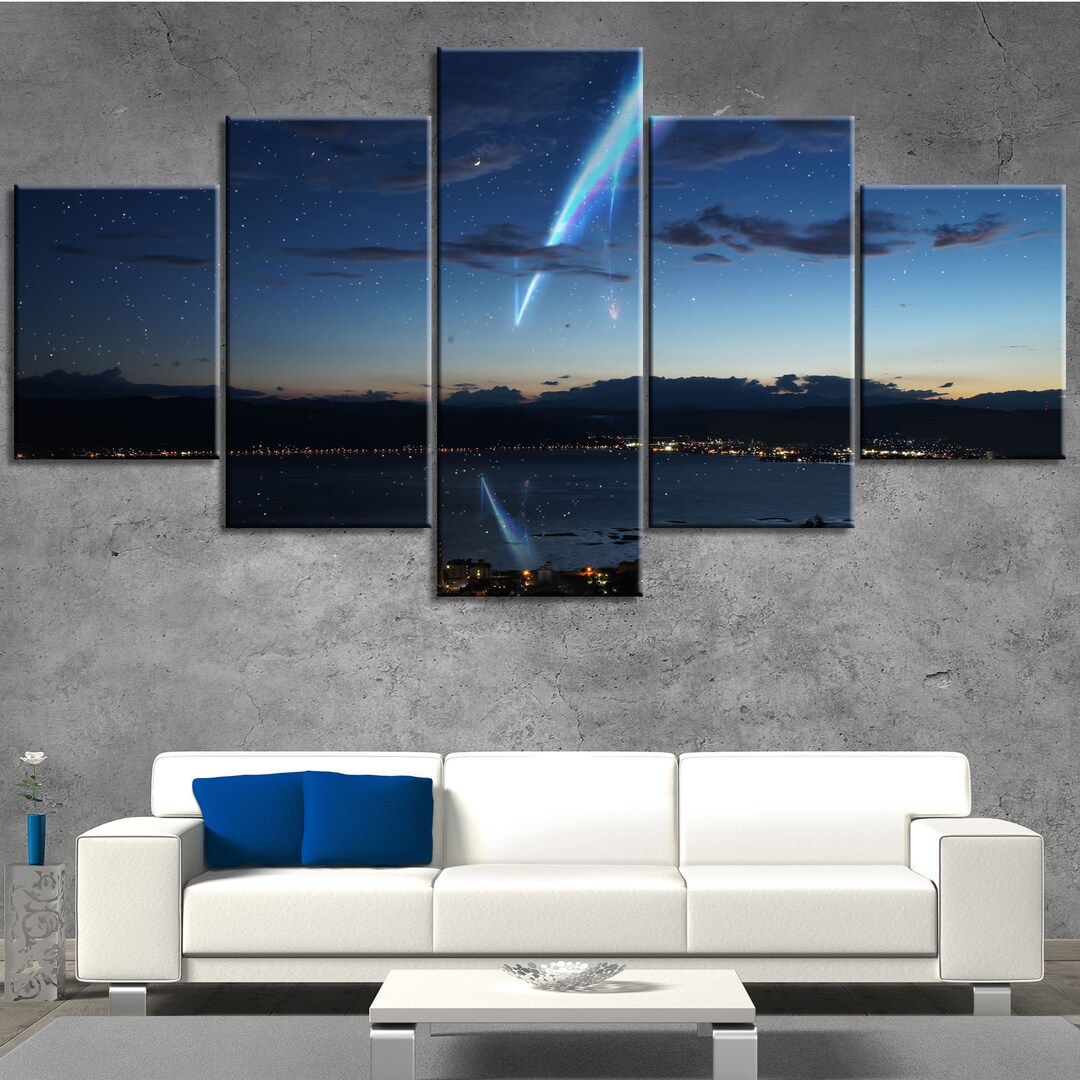 Poster, Canvas, 5 Pieces Wall Art, Wall Decor, Birthday Gift for Her ...