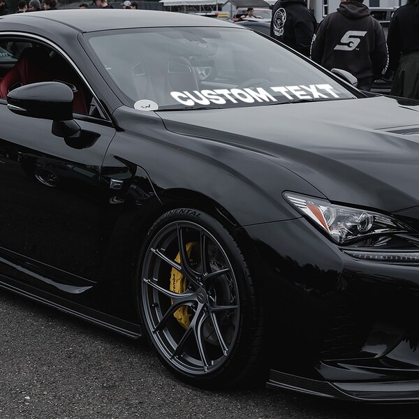 Custom Windshield Banner - Etsy