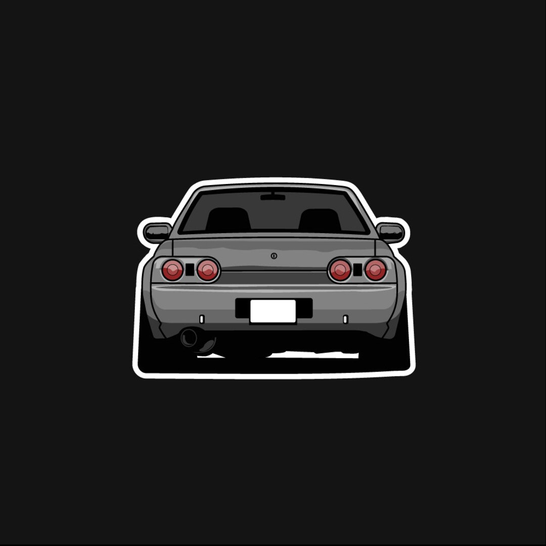 3pcs of Nissan GTR R32 Car Stickers Water Resistant - Etsy