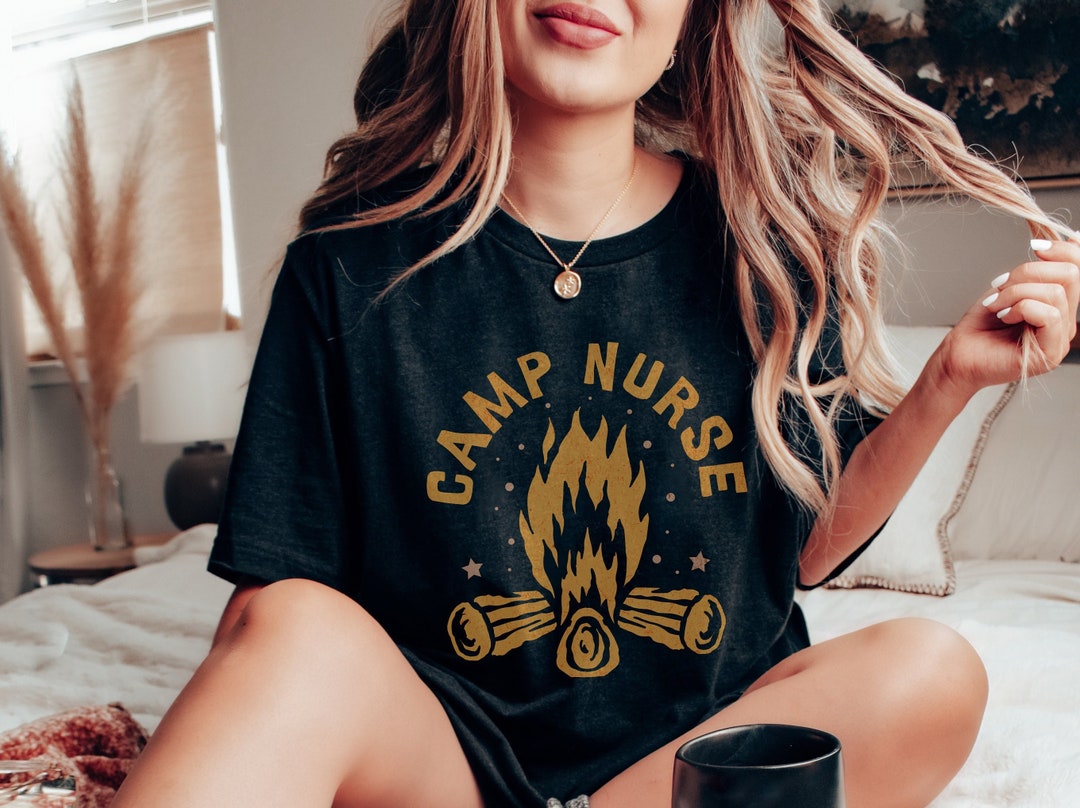 Camp Nurse Shirt for Summer Camp Nursing T Shirt Matching - Etsy