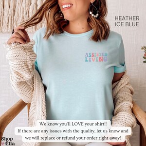 Assisted Living Shirt Home Health Aide T-shirt Senior Activity ...