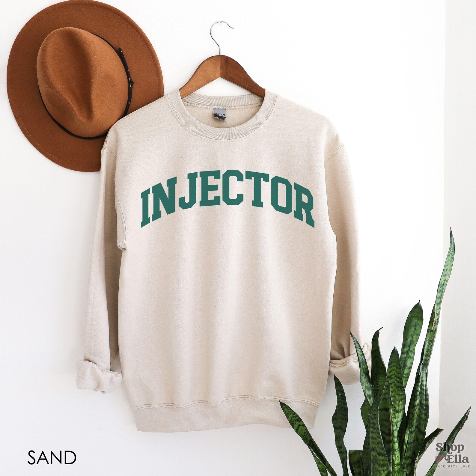 Aesthetic Nurse Injector Sweatshirt Botox Filler Crewneck Sweater Nurse ...