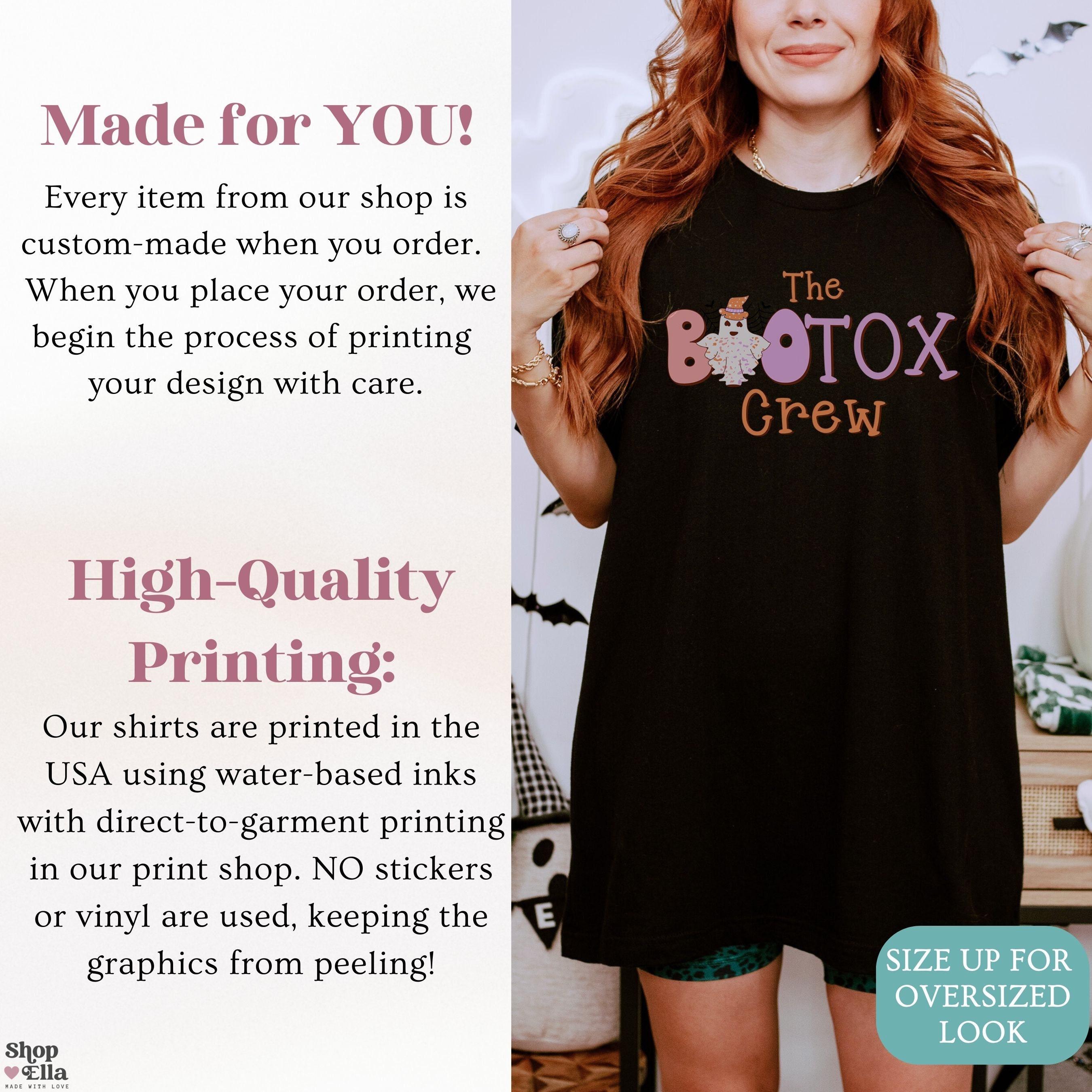 Halloween Botox Nurse Injector Shirt Funny Bootox Esthetician T-shirt ...