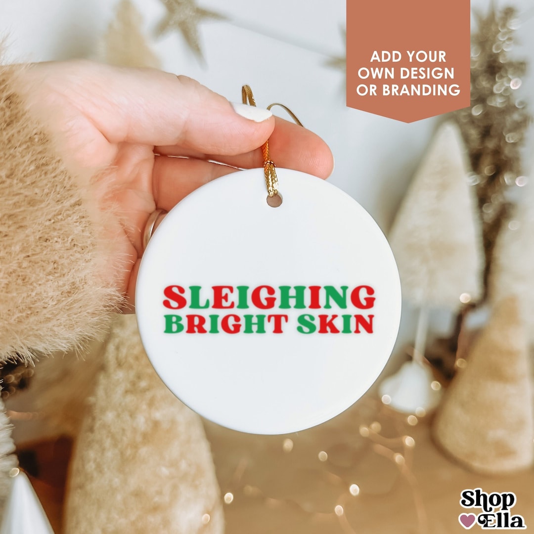 Christmas Dermatology Ornament for Aesthetic Dermatologist Xmas Gift ...