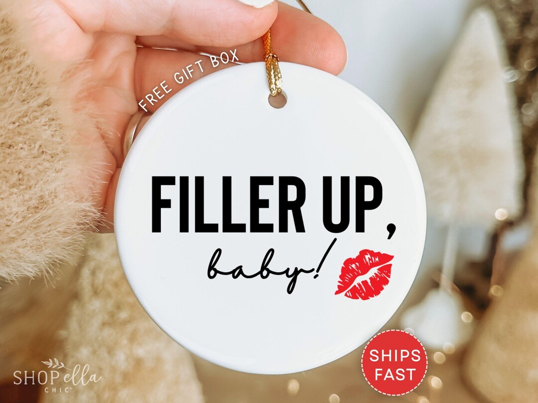 Christmas Botox and Filler Ornament for Nurse Injector Xmas Gift ...