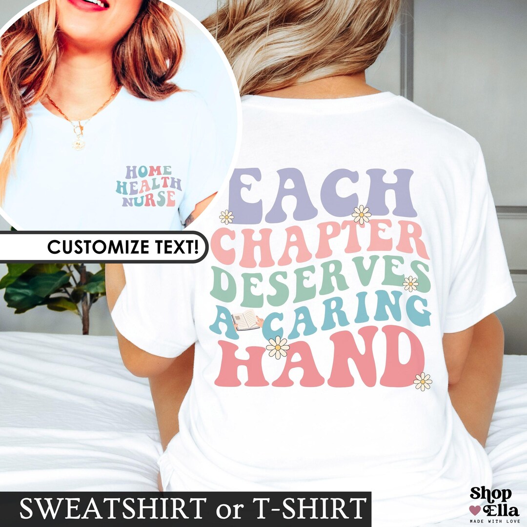 Home Health Nurse Shirt Custom Home Health Care Aide T-shirt ...