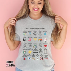 POTS Syndrome Awareness Shirt Postural Orthostatic Tachycardia Syndrome ...