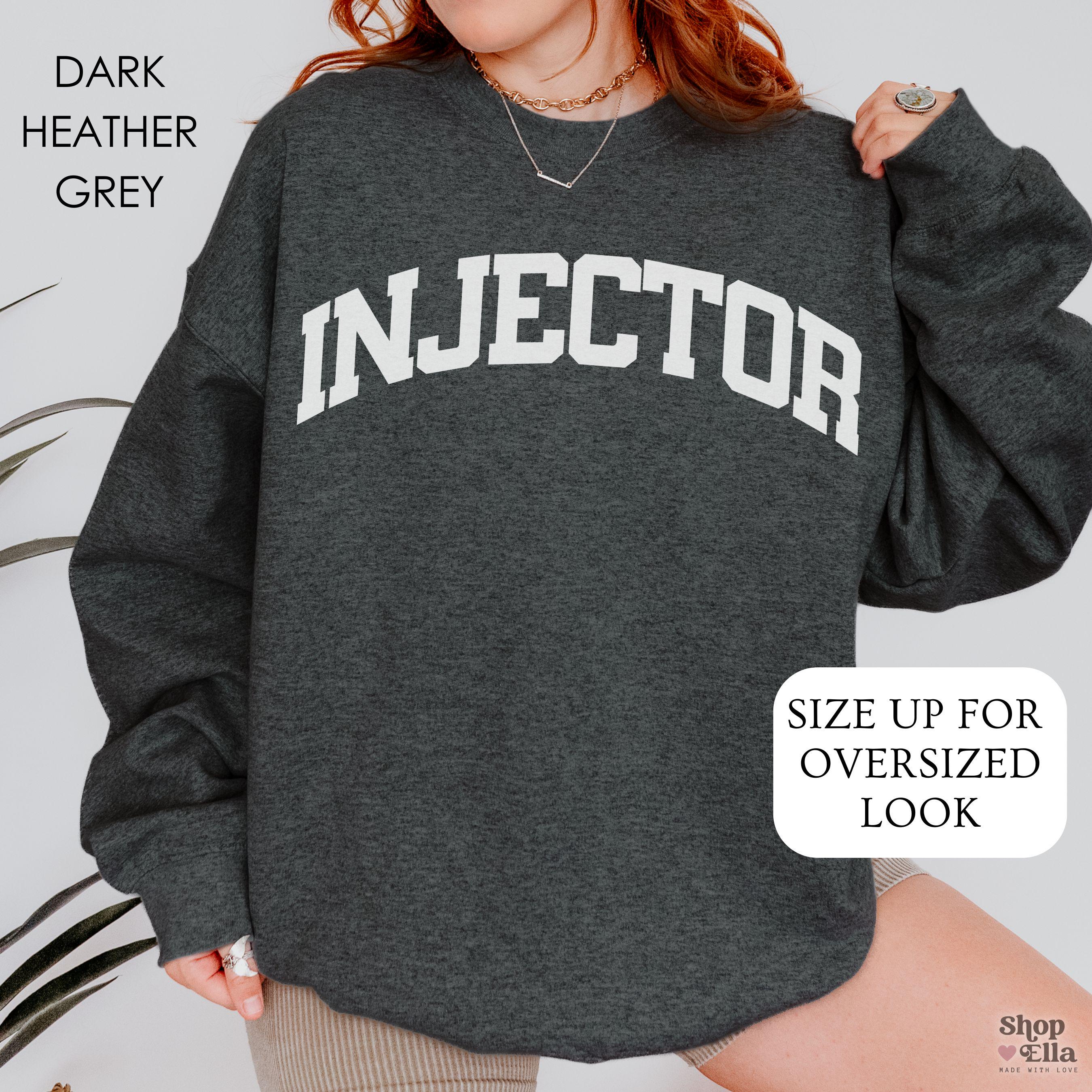Aesthetic Nurse Injector Sweatshirt Botox Filler Crewneck Sweater Nurse ...