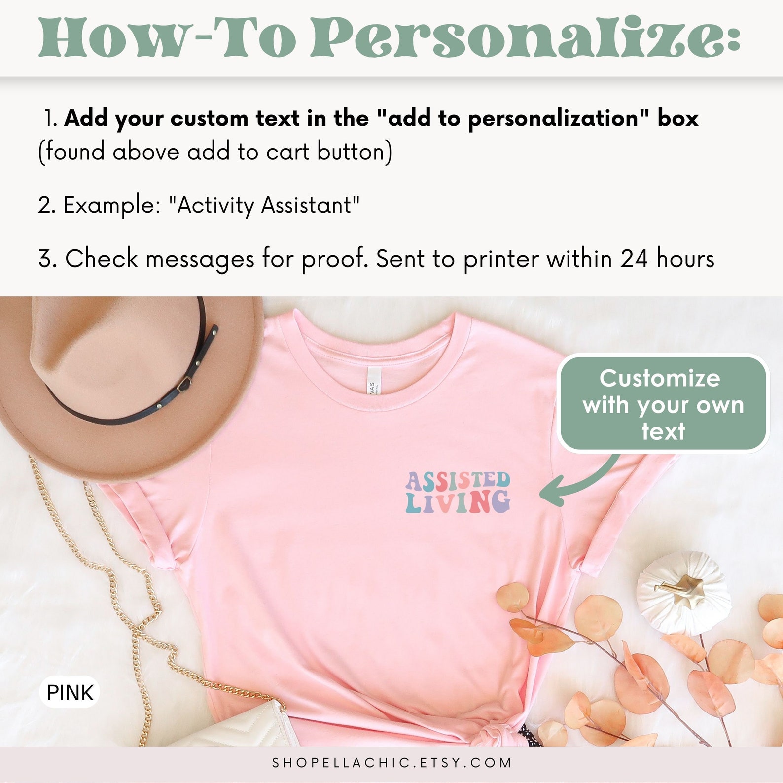 Assisted Living Shirt Home Health Aide T-shirt Senior Activity ...