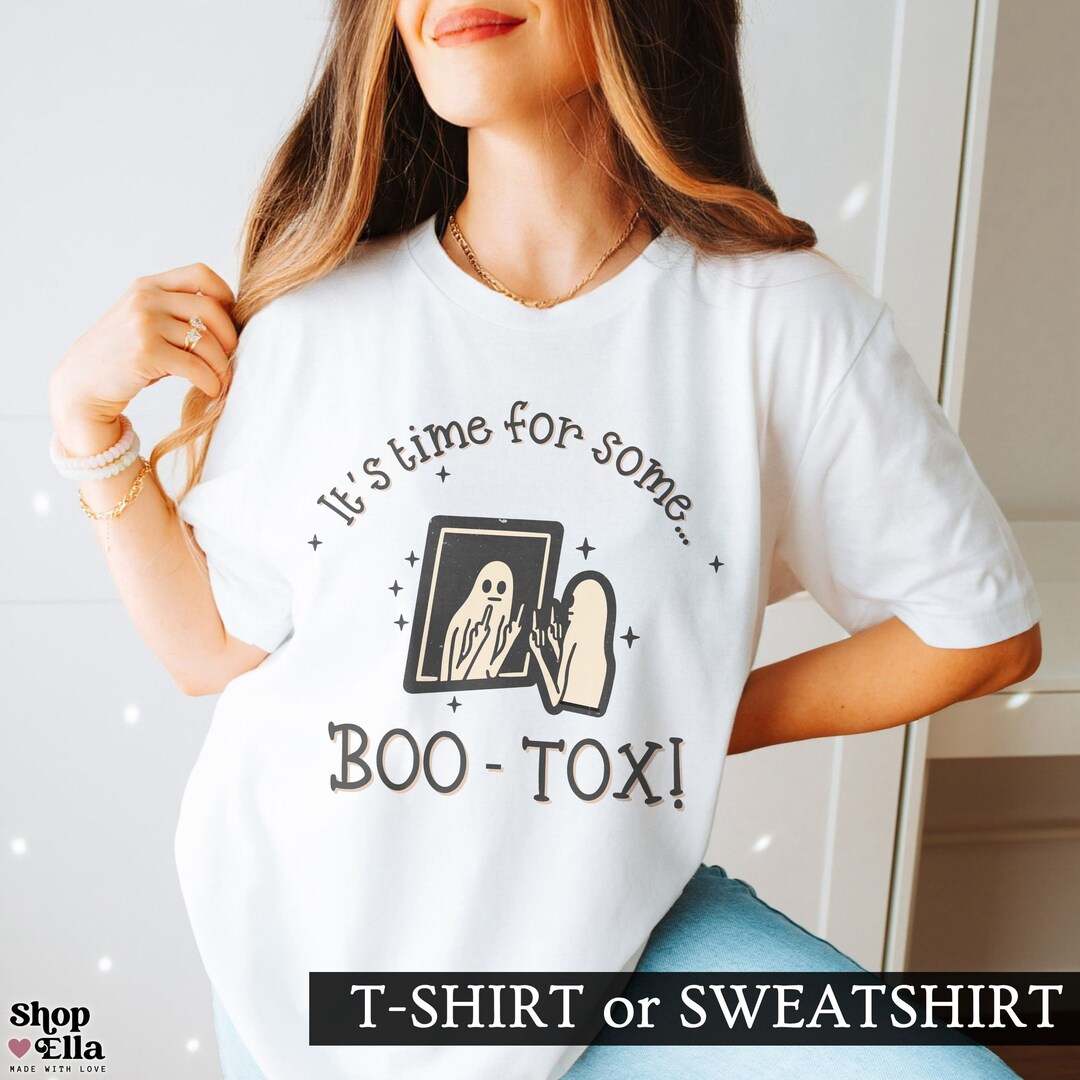 Halloween Botox Nurse Injector Shirt Funny Esthetician T-shirt Spooky ...
