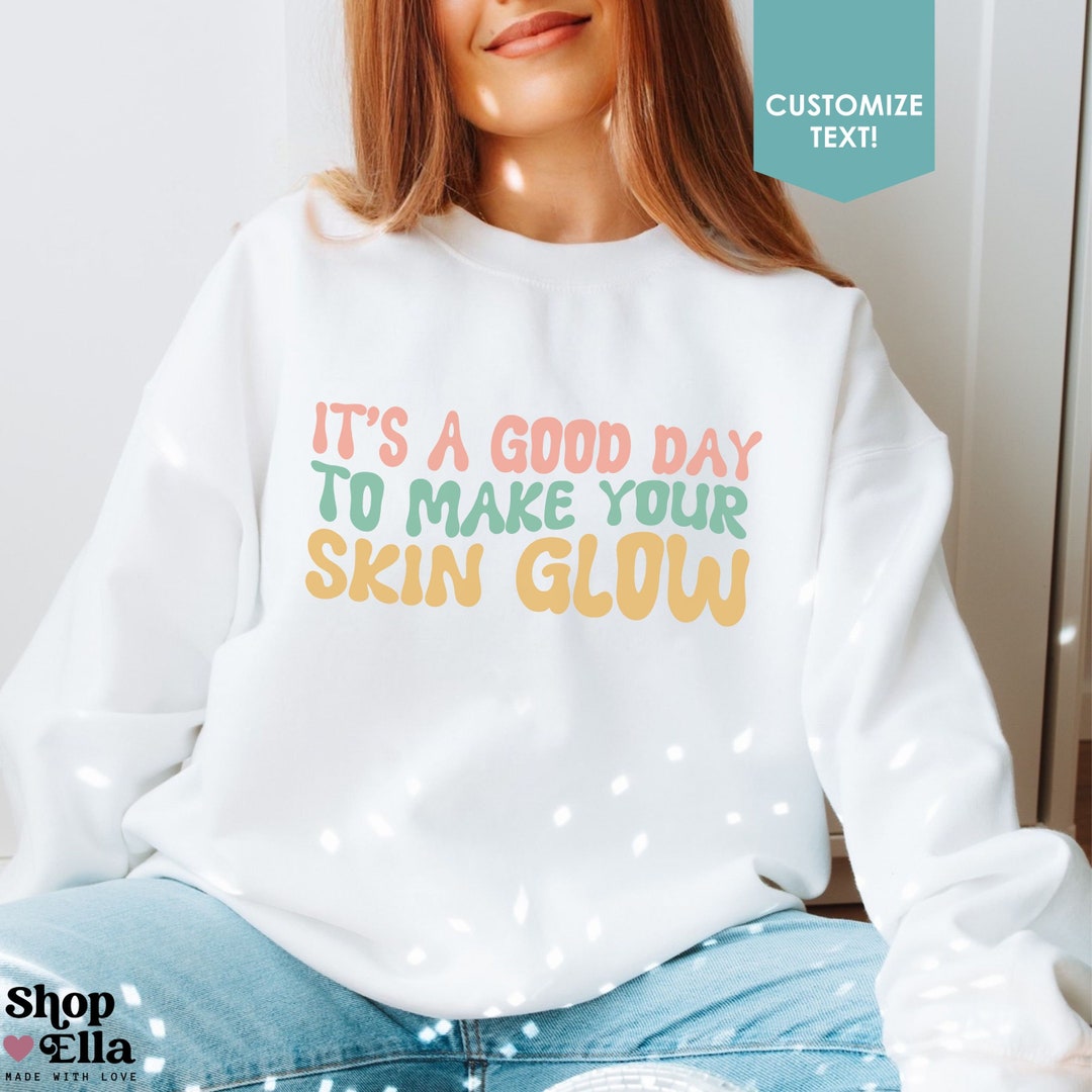 Dermatologist Skincare Sweatshirt Esthetician Sweater Skin Doctor Shirt ...