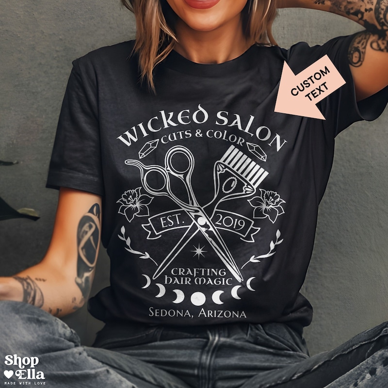 Personalised Tshirt Salon - Etsy