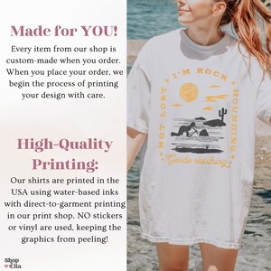 Rock Lover Rockhounding Shirt Geology Gift Rock Collector T-shirt Rock ...