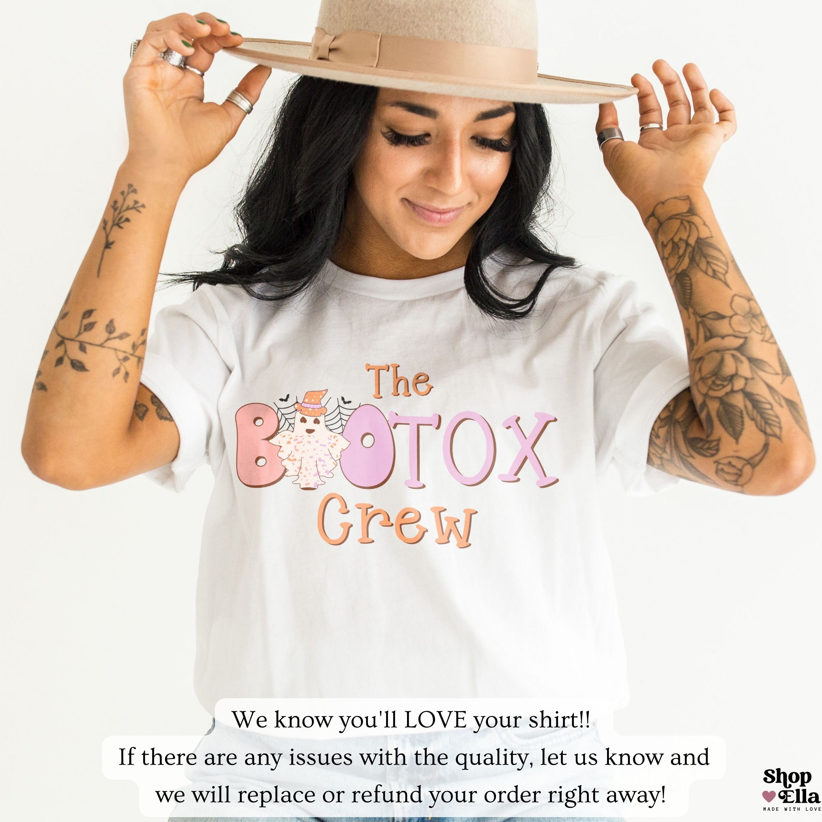 Halloween Botox Nurse Injector Shirt Funny Bootox Esthetician T-shirt ...