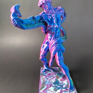 Athlete Wrestling a Python 3D Print - Etsy Australia