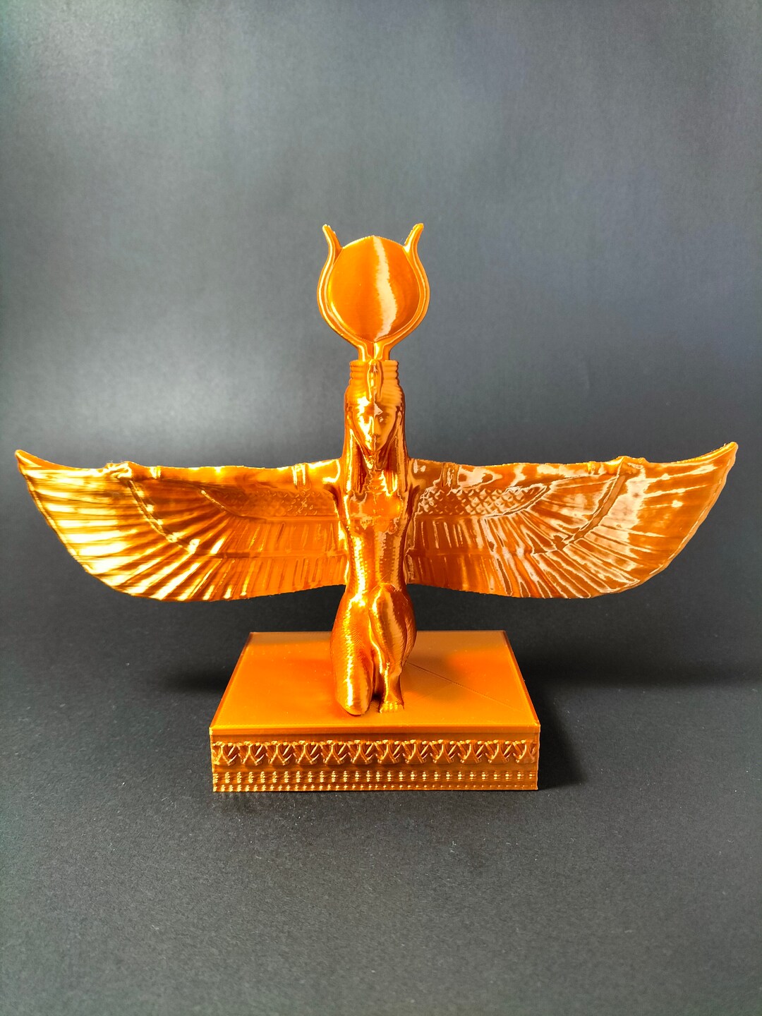 Egyptian Statue of Isis 3D Print - Etsy