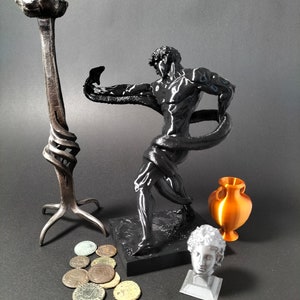 Athlete Wrestling a Python 3D Print - Etsy Australia