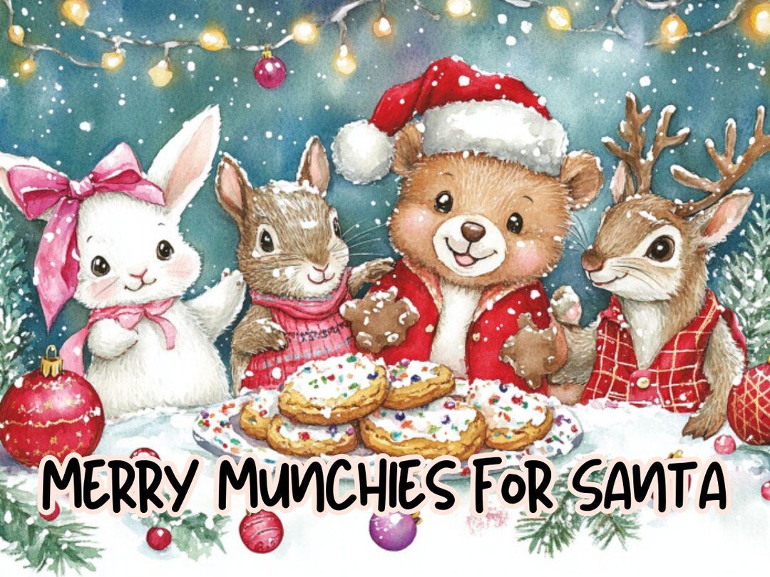 Digital Storybook (PDF) | Merry Munchies for Santa: Digital Christmas ...