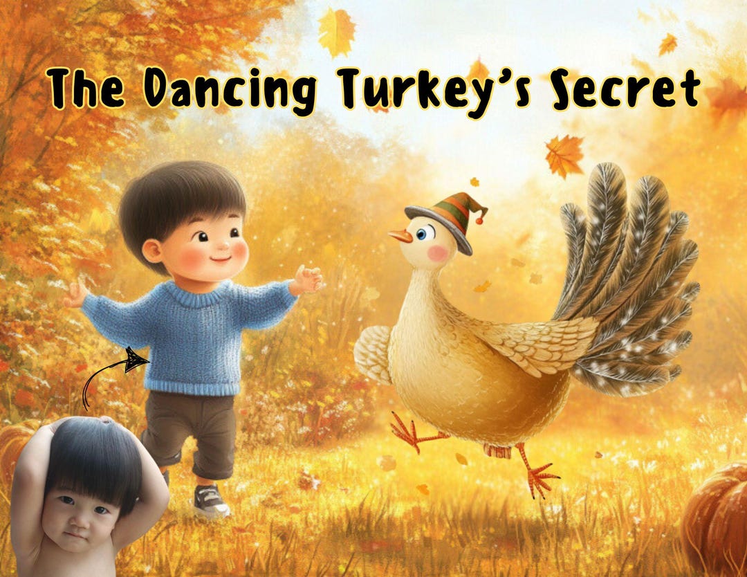 Personalized Thanksgiving Storybook for Kids: the Dancing Turkey’s ...