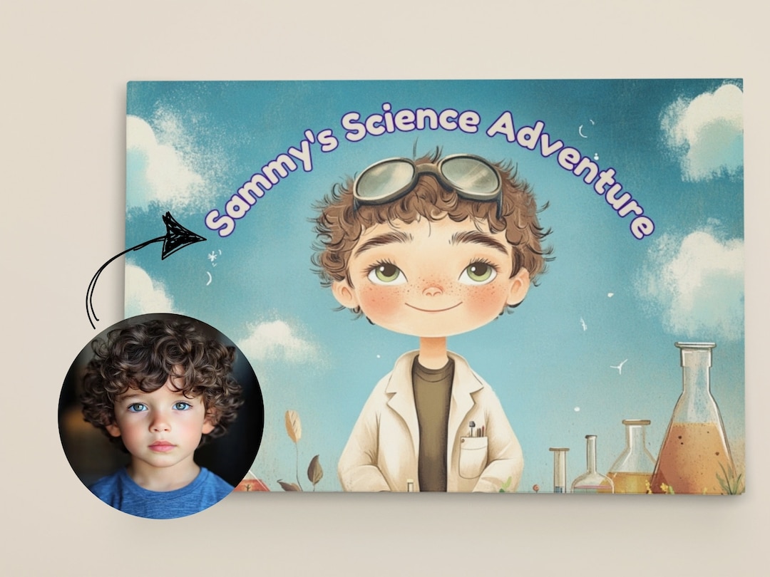 Personalized Science Storybook, Children Storybook - Custom Name ...