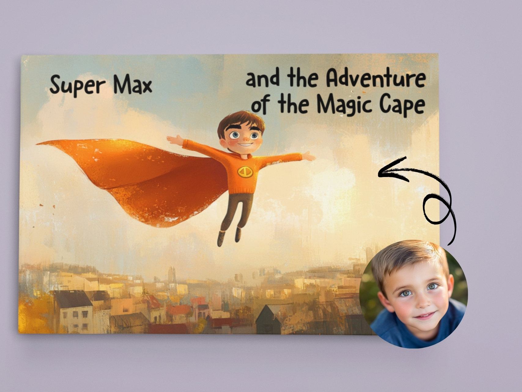 Personalized Children Super Hero Storybook - Custom Name & Kid ...