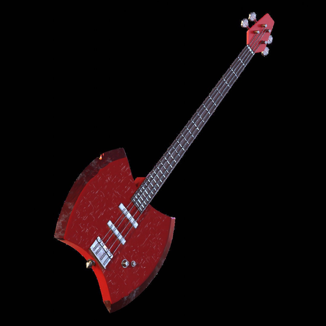 Marceline Ax Bass Marceline's Guitar Ax DIY Cosplay Prop Kit