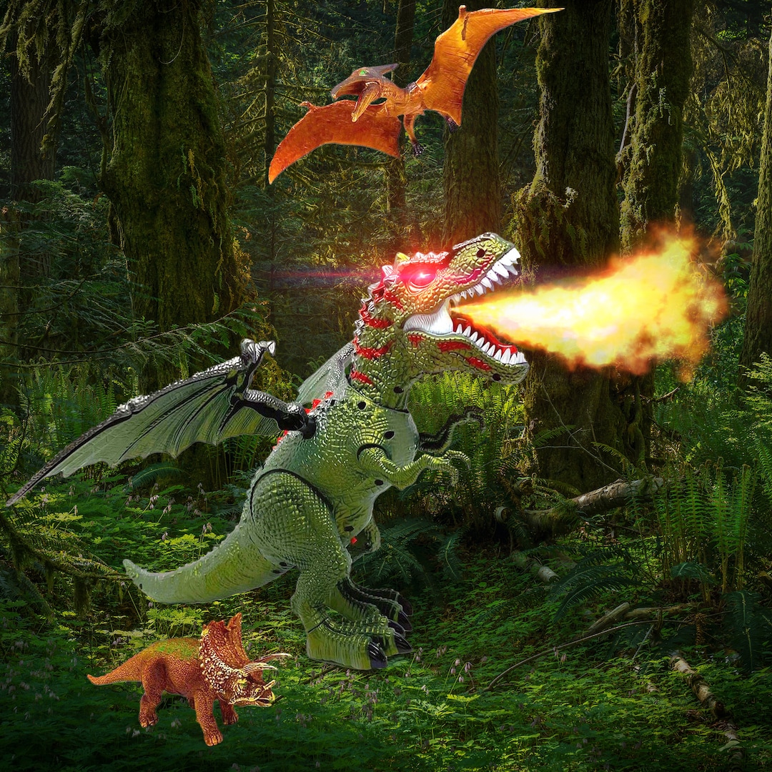 T-rex Walking Dinosaur | Kids Toy | Dinosaur Toys | Godzilla | Jurassic ...