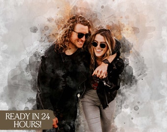 Custom Digital Watercolour and Sketch Painting, Graphic Edit ...