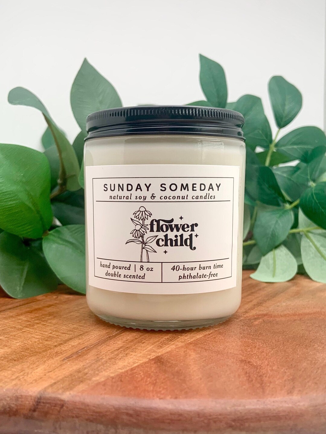 Flower Child | Boho Candles | Retro Modern Hippie Candle | Friend Gifts ...