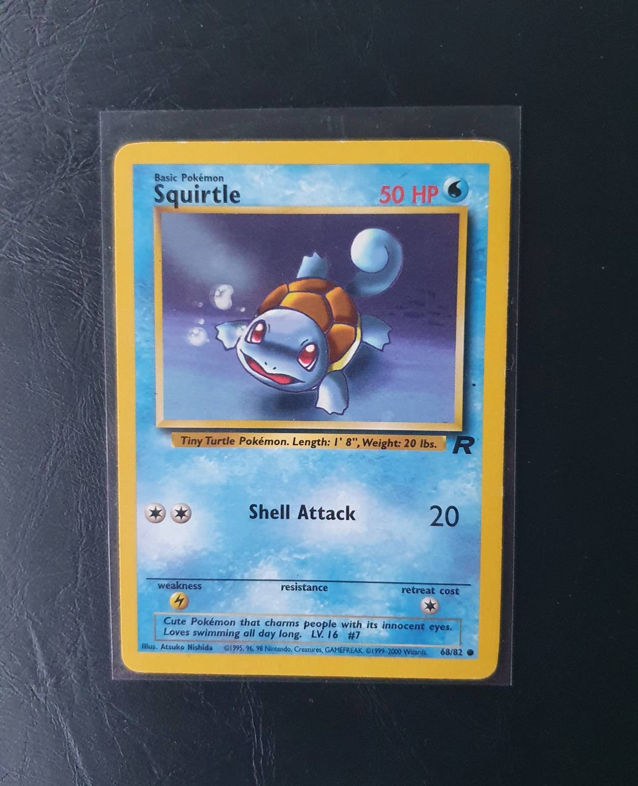 Squirtle 68/82 & Dark Wartortle 46/82 Team Rocket - Etsy