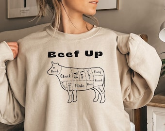 Cuts of Beef Sweater - Etsy