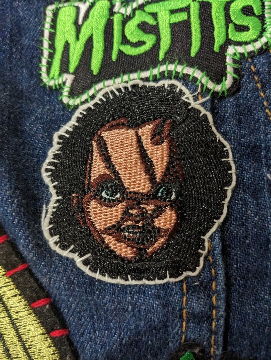 Chucky Doll Face Child's Play Embroidered Patch Iron - Etsy