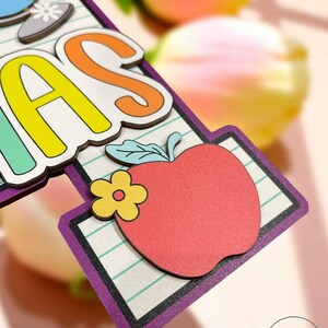 Personalized Teacher Door Sign for Classroom – Custom Name Hanging Sign ...