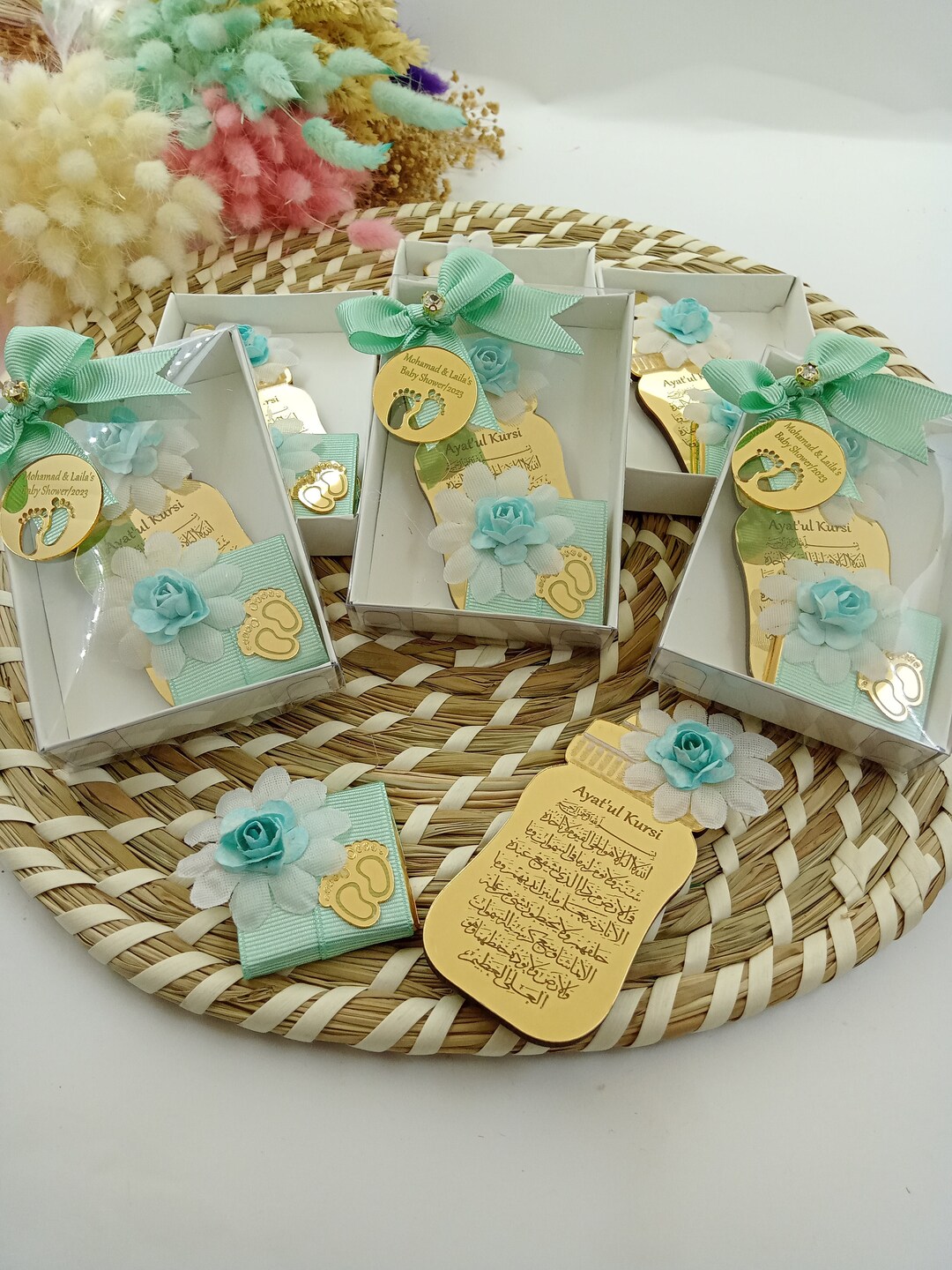 Ayatul Kursi Favor | Wedding Favors | Islamic Baby Shower | Nikkah ...