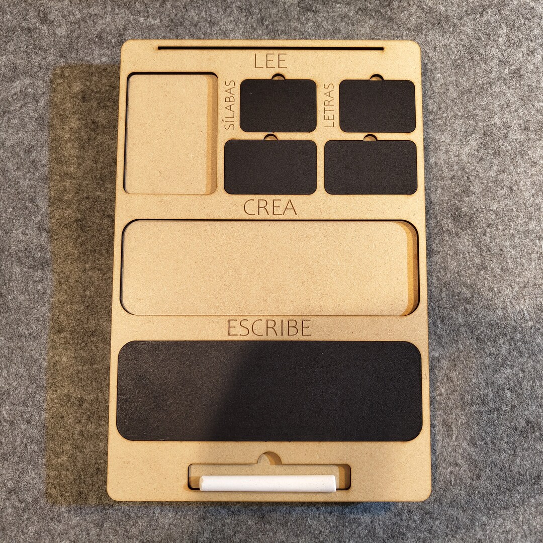 Vertical Table Syllables and Letters - Etsy