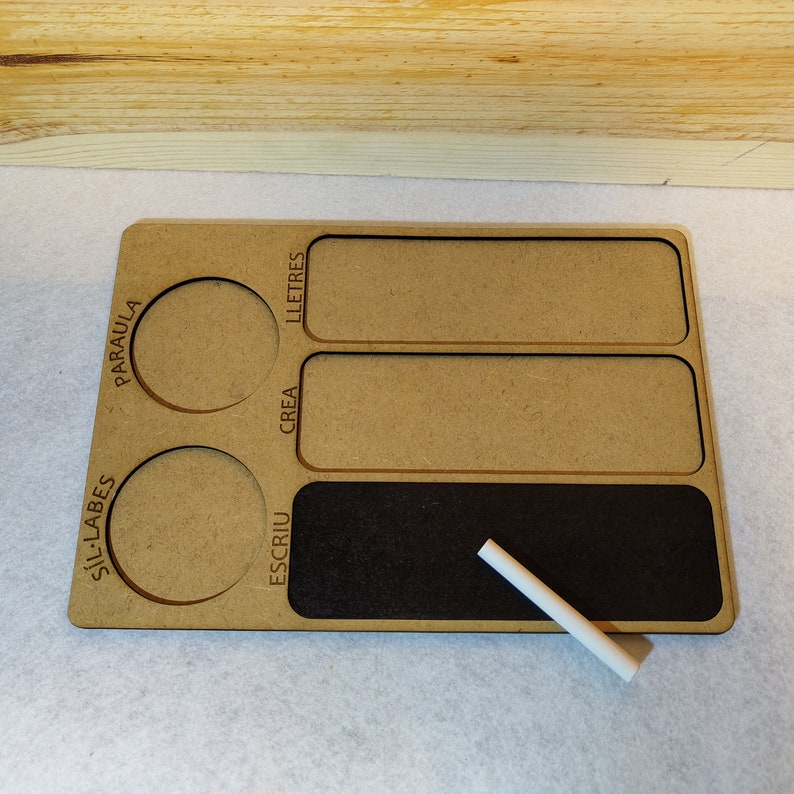 Customizable Syllables and Words Reading Writing Table - Etsy