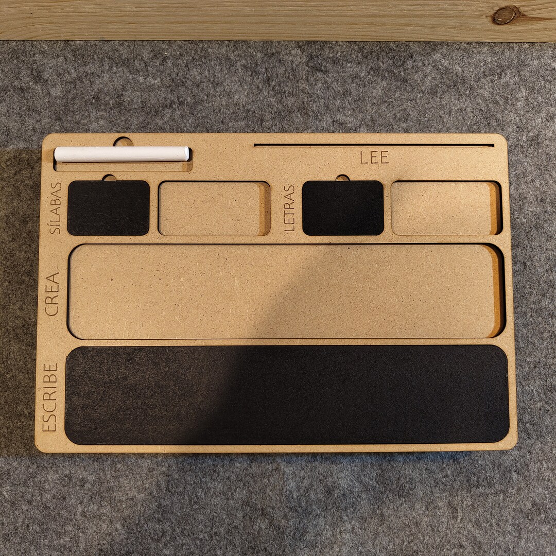 Horizontal Table Syllables and Letters - Etsy