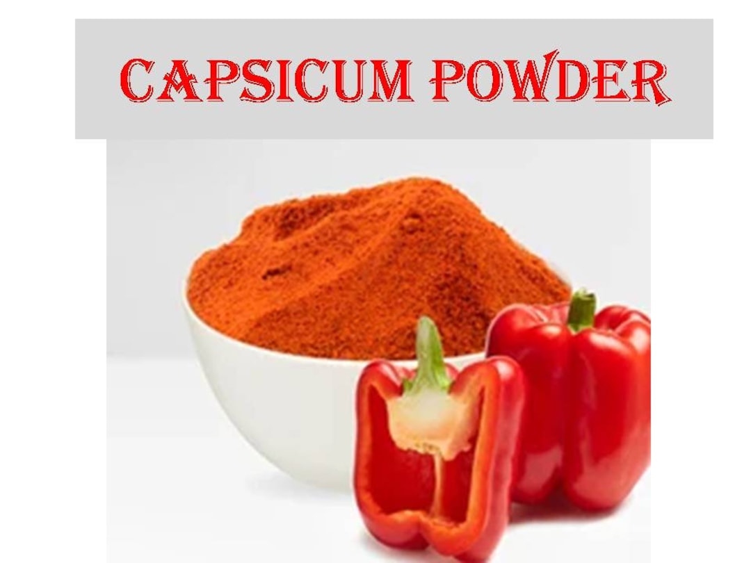 Capsicum Powder, Red Spray Dried Capsicum Powder, Capsicum Annuum , Red ...