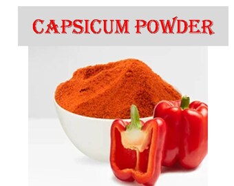 Capsicum Powder, Red Spray Dried Capsicum Powder, Capsicum Annuum , Red ...