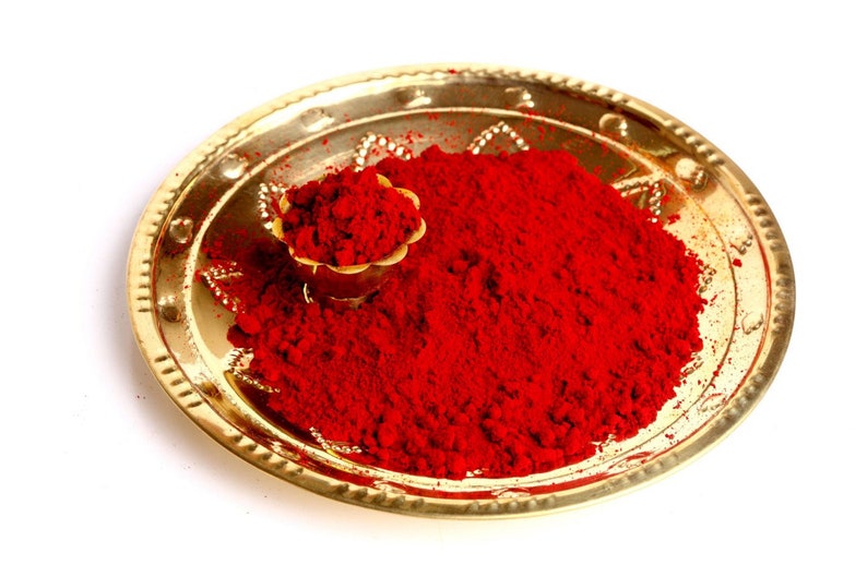 Kumkum Powder Uses of Religious ,tika, Bindi, Bottu, , Tilak ...