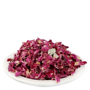 100% Pure Rose Petals Sun Dried, Naturalgulab Patti for , Rose Herble ...