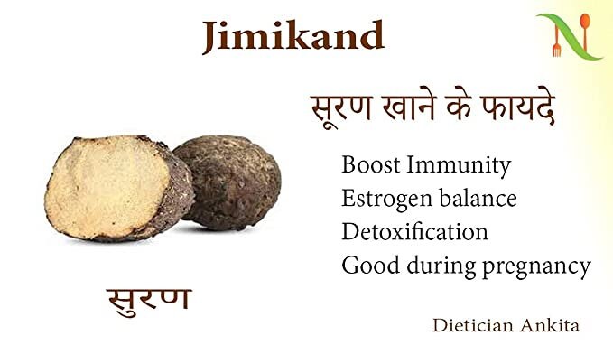 Natural Jimikand Root, Suran Mool, Jimikand Powder, Jamikand, Elephant ...