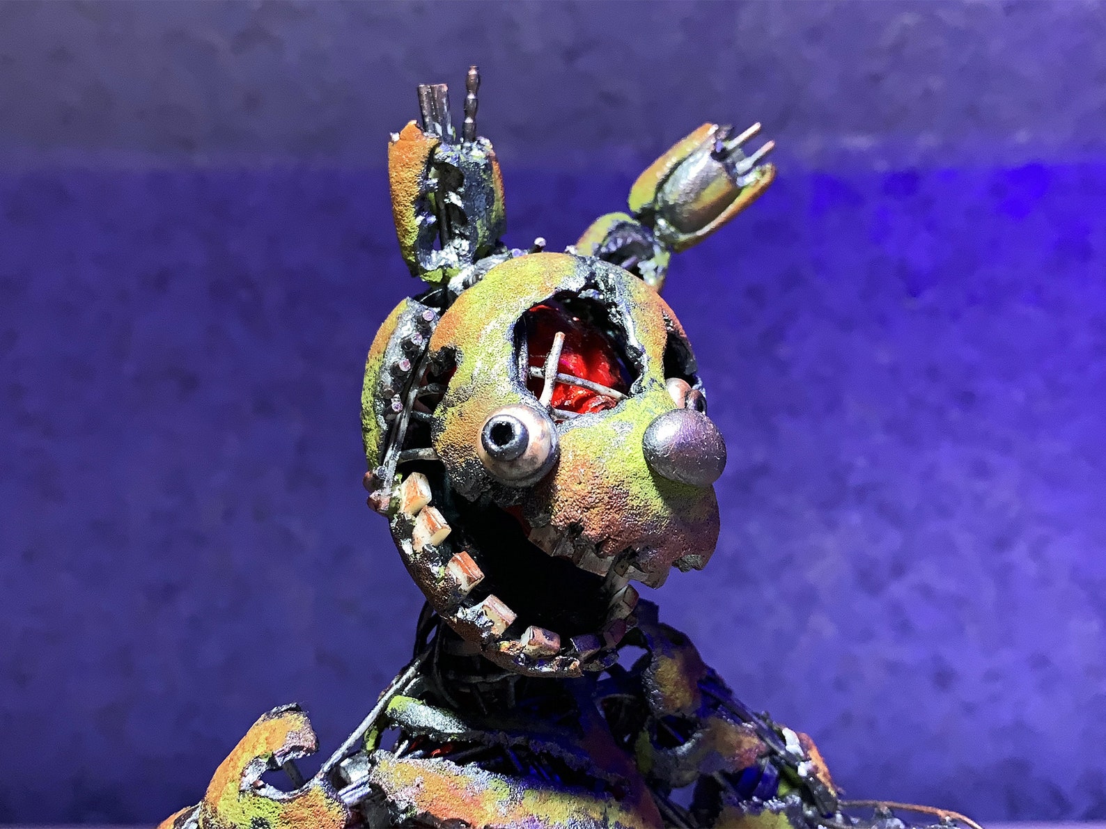 Realistic Springtrap Model From Five Nights at Freddy's Out of Polymer ...