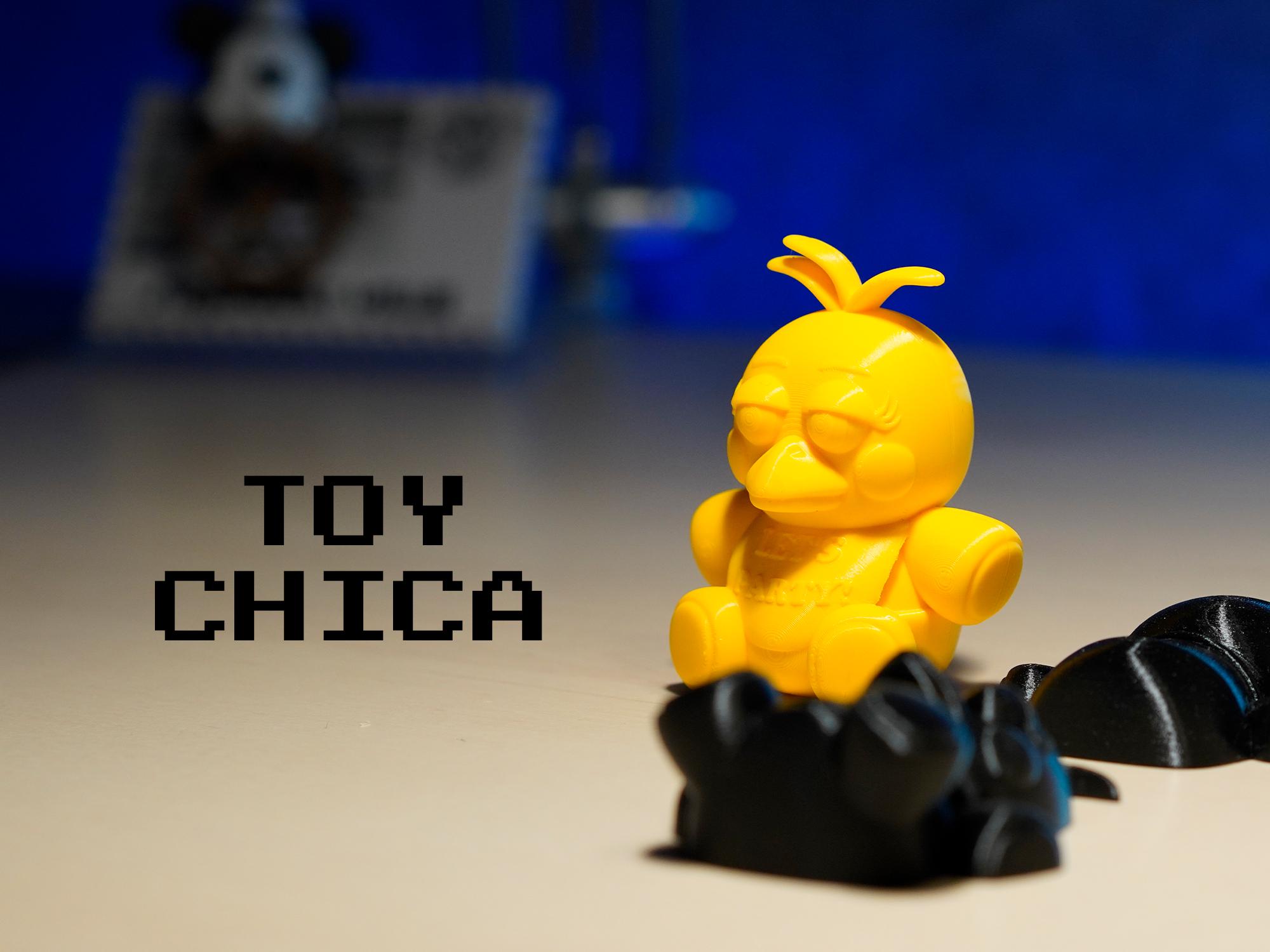 Toy Chica Plush 3D STL File - Etsy