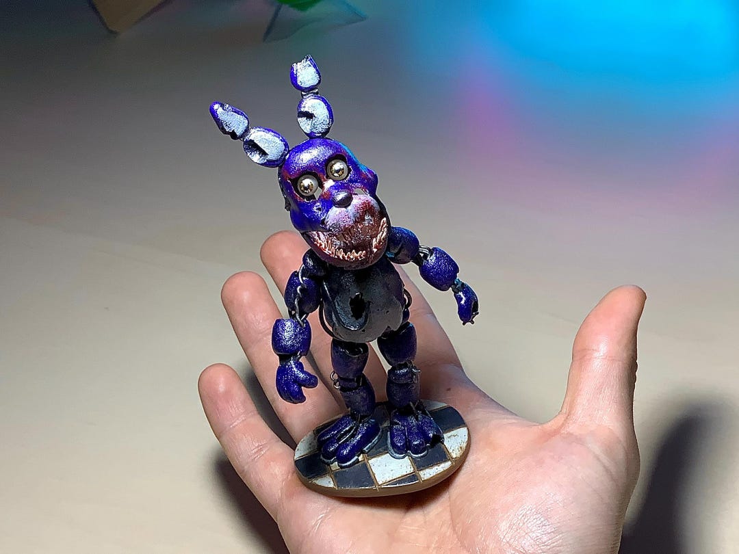 Realistic Mini Model of Bonnie (fan Art by Milkyclay) - Etsy