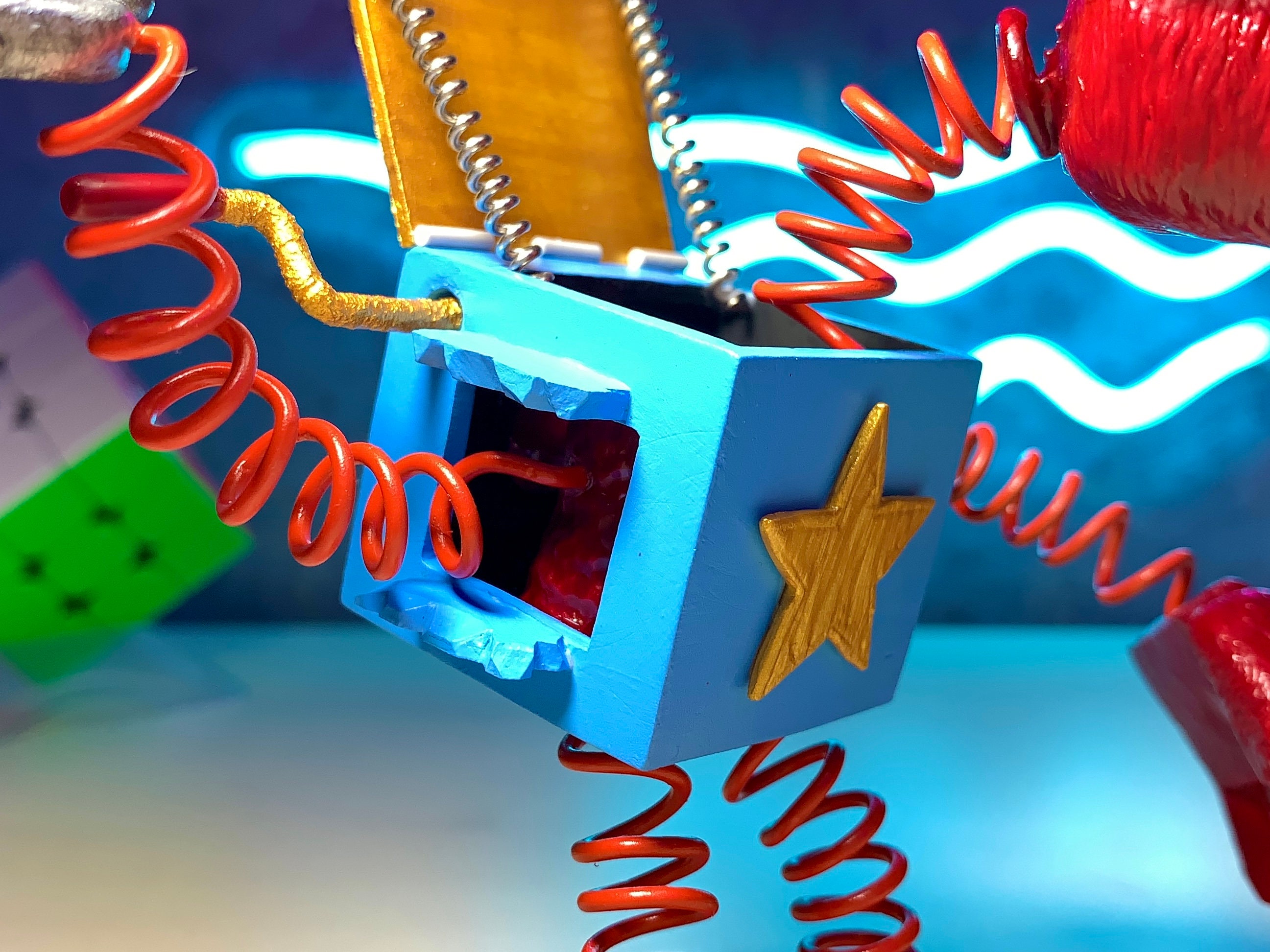 Handmade Boxy Boo Figure From the Game poppy Playtime milkyclay - Etsy