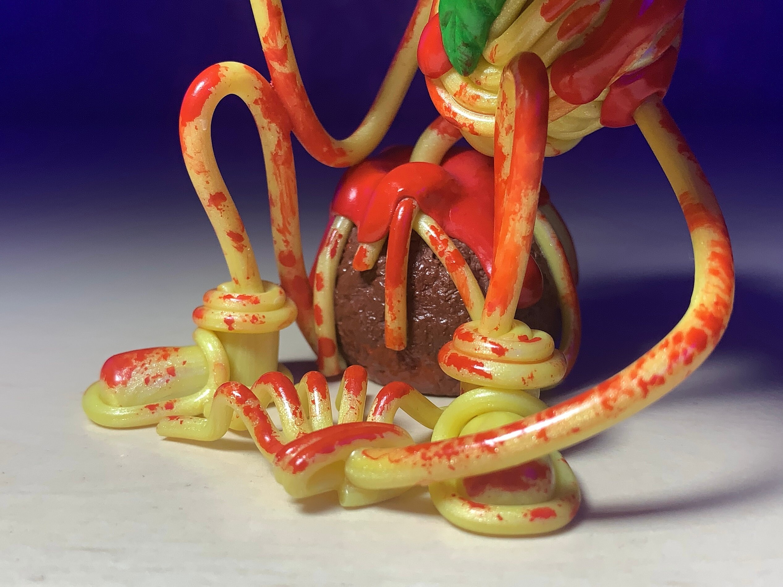 Mommy Long Legs spaghetti Skin Figure Out of Polymer Clay milkyclay - Etsy