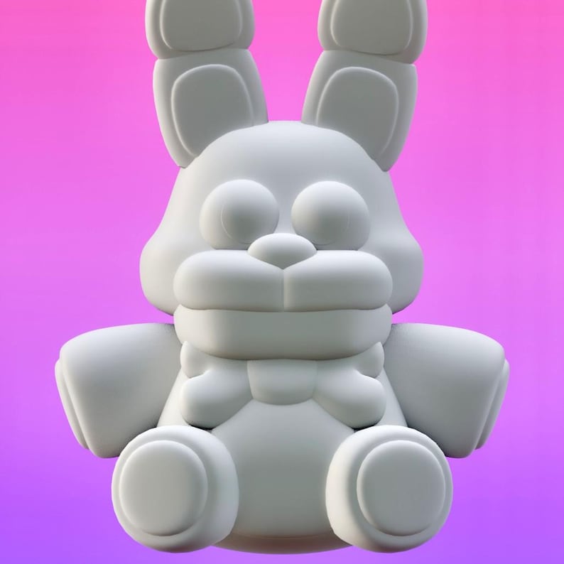 FNAF Plushies 3D STL Files (pack of 4) - Etsy