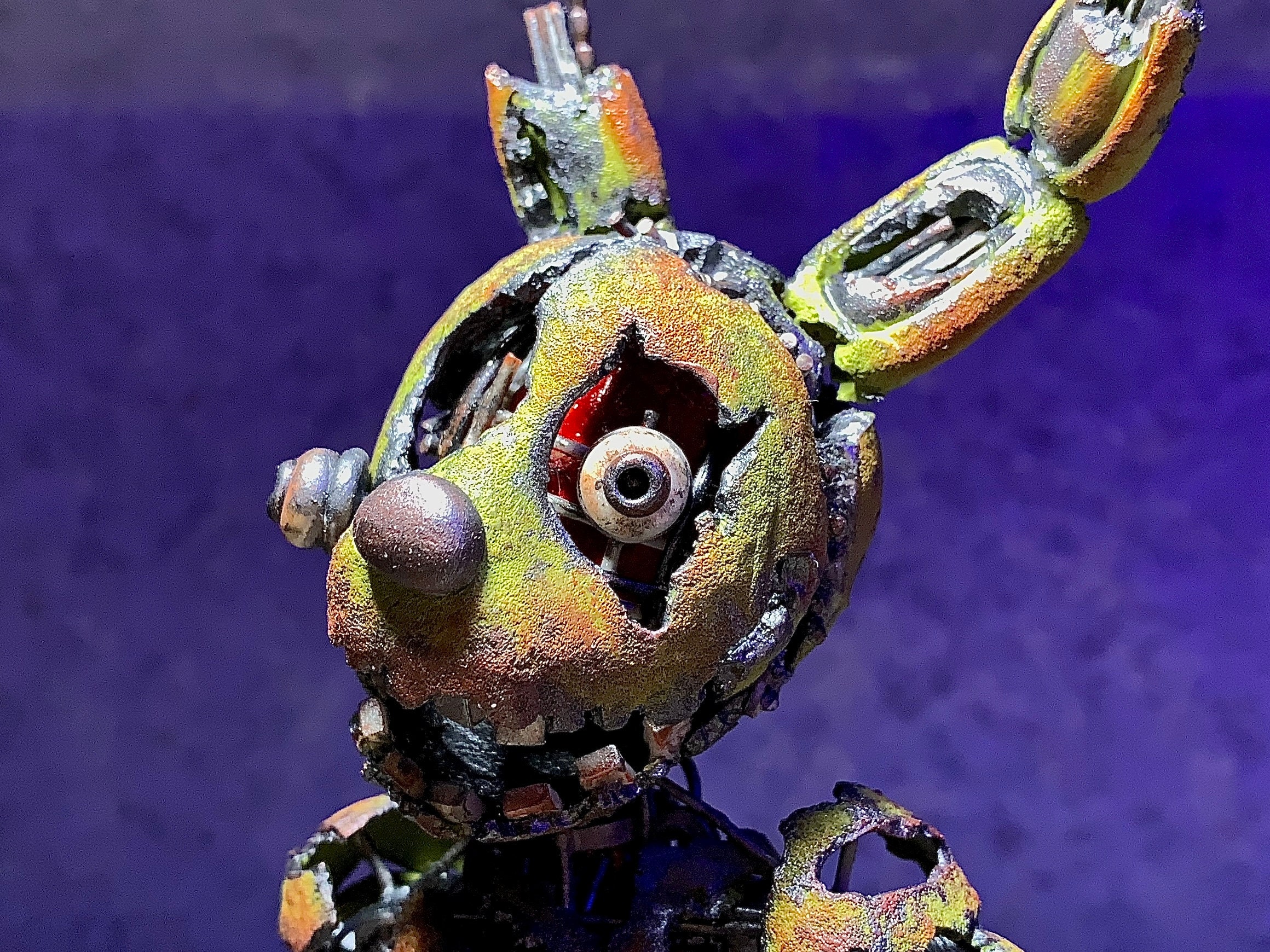 Realistic Springtrap Model From Five Nights at Freddy's Out of Polymer ...